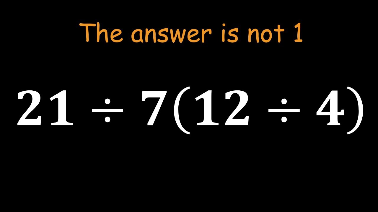 A Tiny Math Puzzle That Splits Everyone Apart! - YouTube