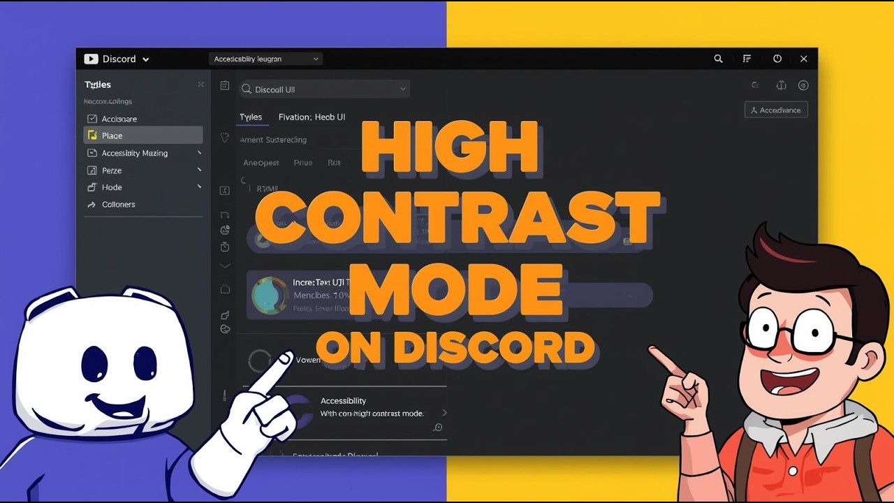 DISCORD LOOKS BETTER 😱 - How to enable High Contrast Mode on Discord ...
