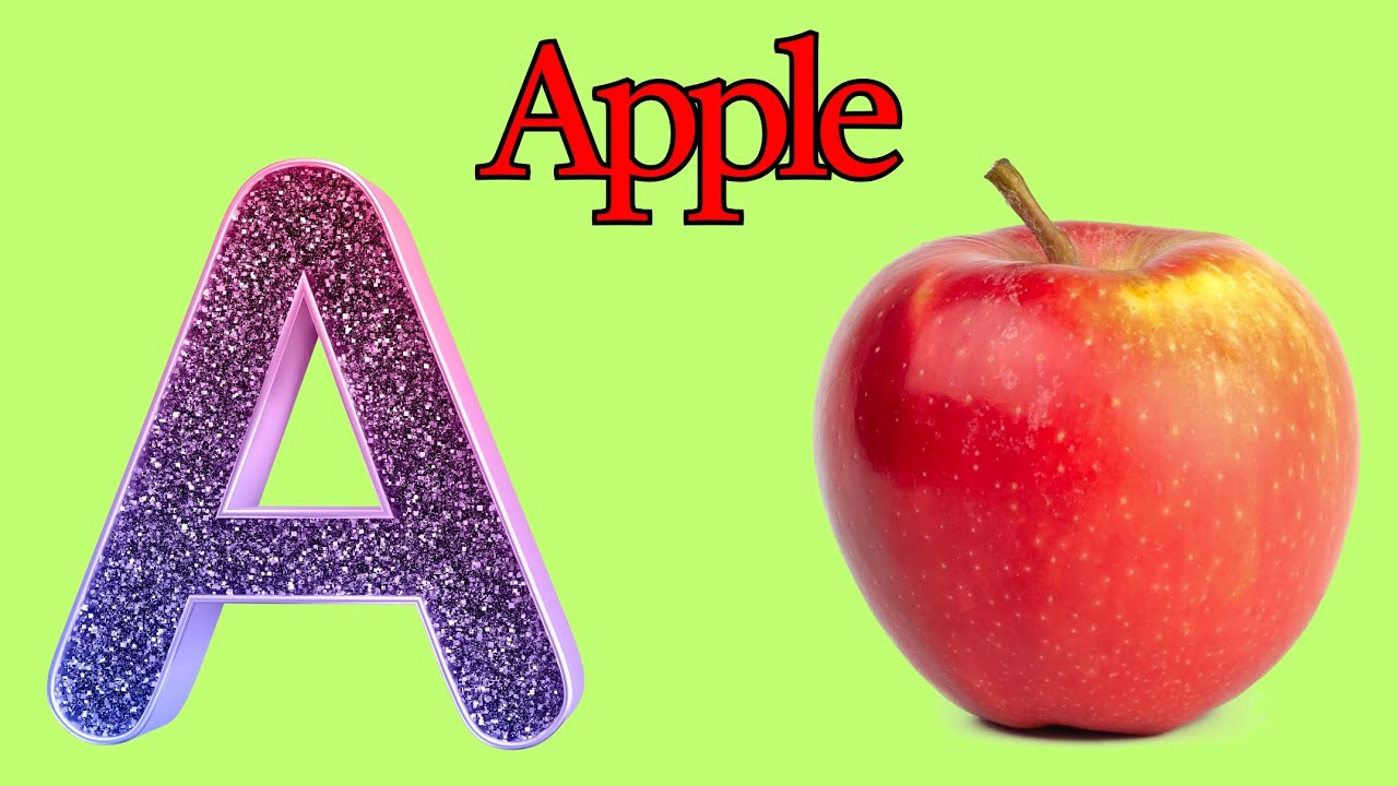 A is for Apple | Learn The Alphabet With Fun Phonics | ABC Phonics Song ...