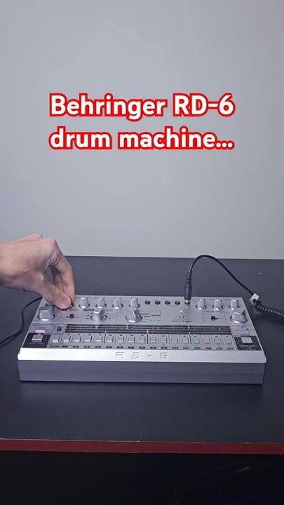 Behringer RD-6 drum machine... #shorts #behringer - YouTube