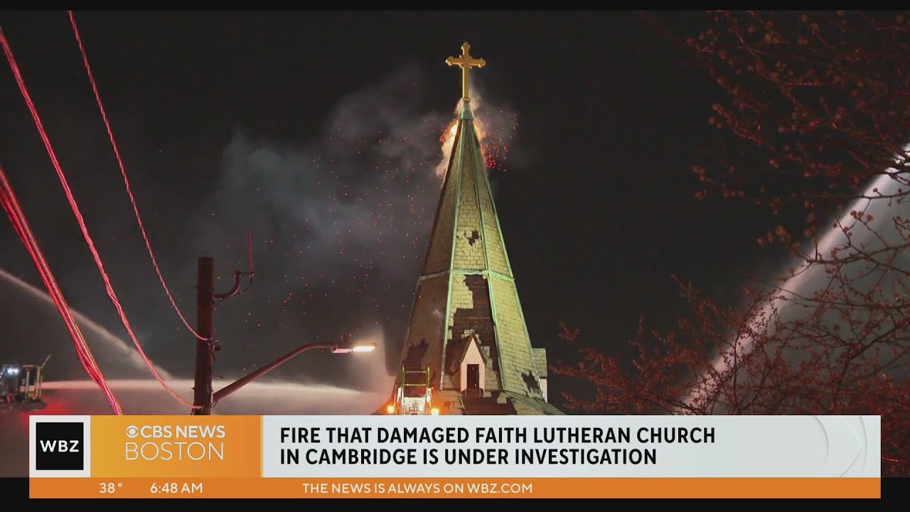 Faith Lutheran Church Fire Cambridge