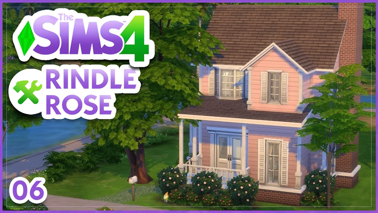Rebuilding the Sims 4 ONE PLOT at a Time [Ep 06] - Rindle Rose - YouTube