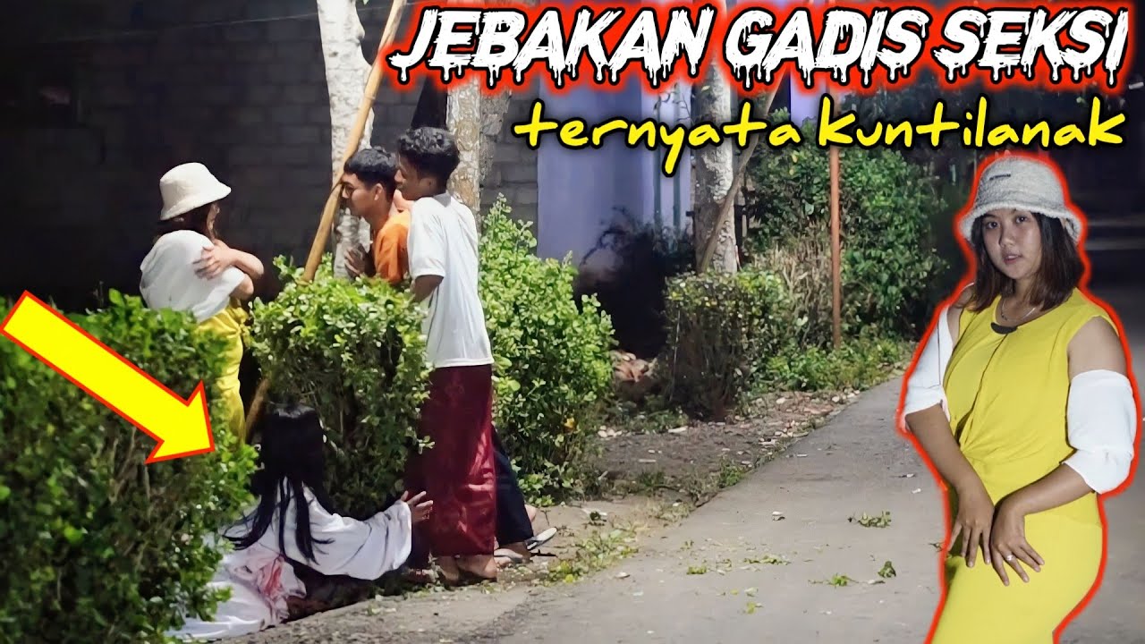 Godaan Gadis Seksi || Jebakan Kuntilanak Paling Kocak || Ghost Prank - YouTube