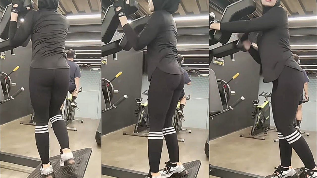 Hijab Style Outfit Gym Senam Fitnes Set Olah Raga Wanita - YouTube