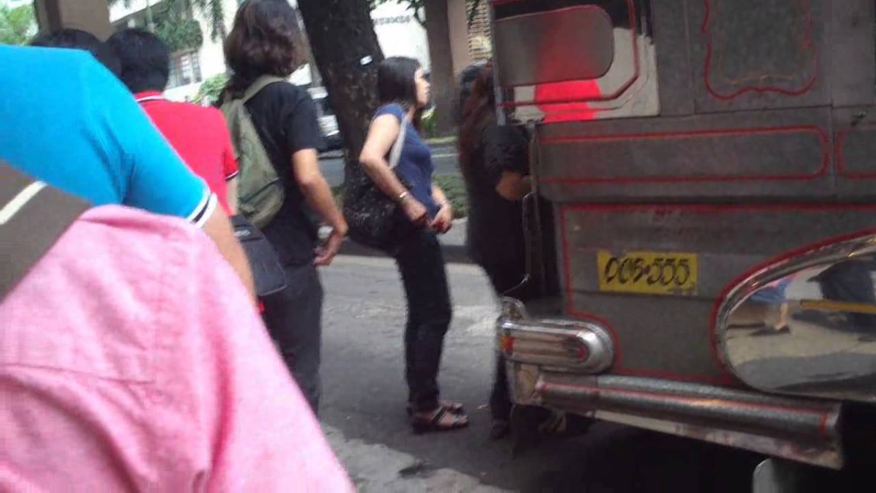 Jeepney Terminal in Landmark - YouTube