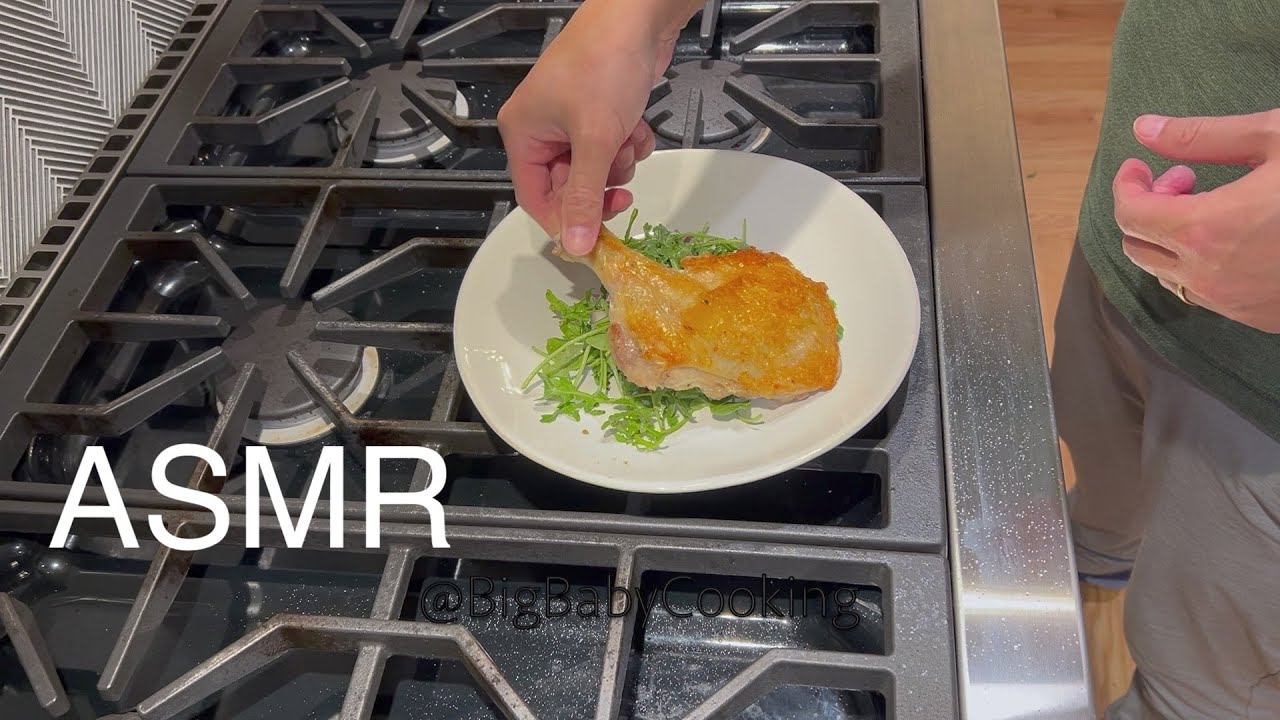 Easiest Pan Fried Chicken, ASMR - YouTube
