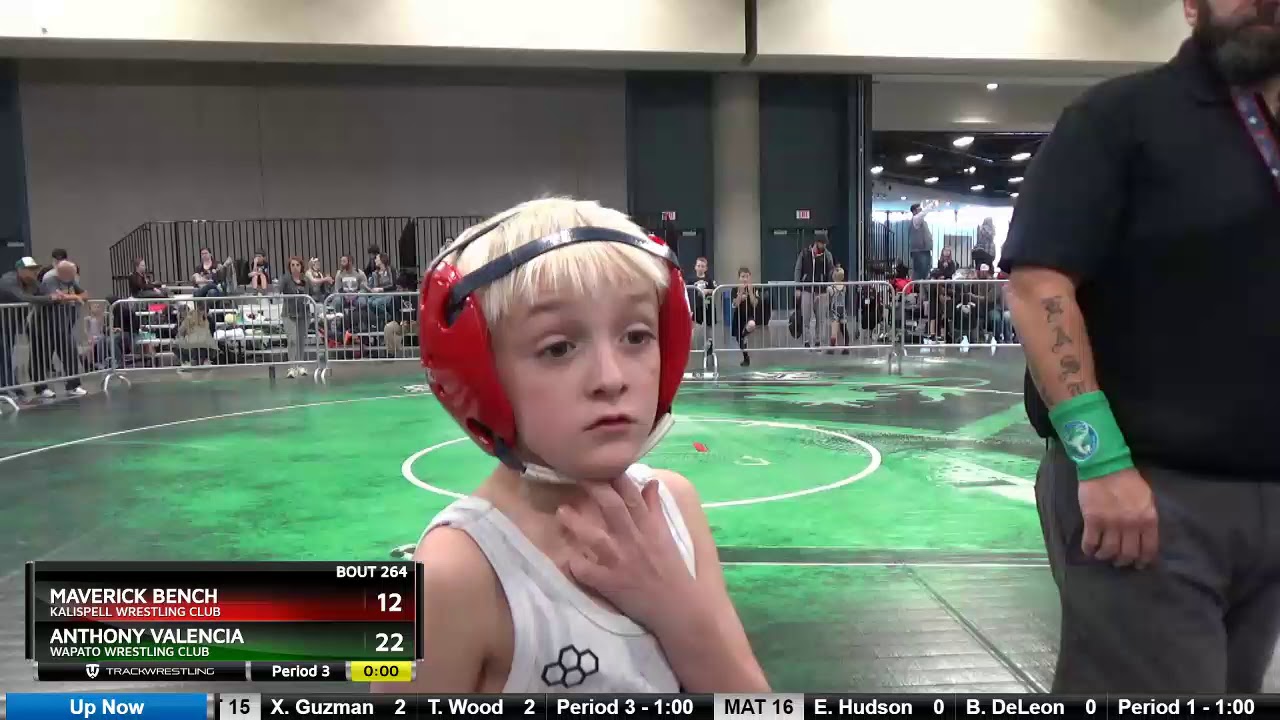 8U 49 Kaleb Campos Sunnyside Ironman Wrestling Vs Lucas Larson INWTC ...