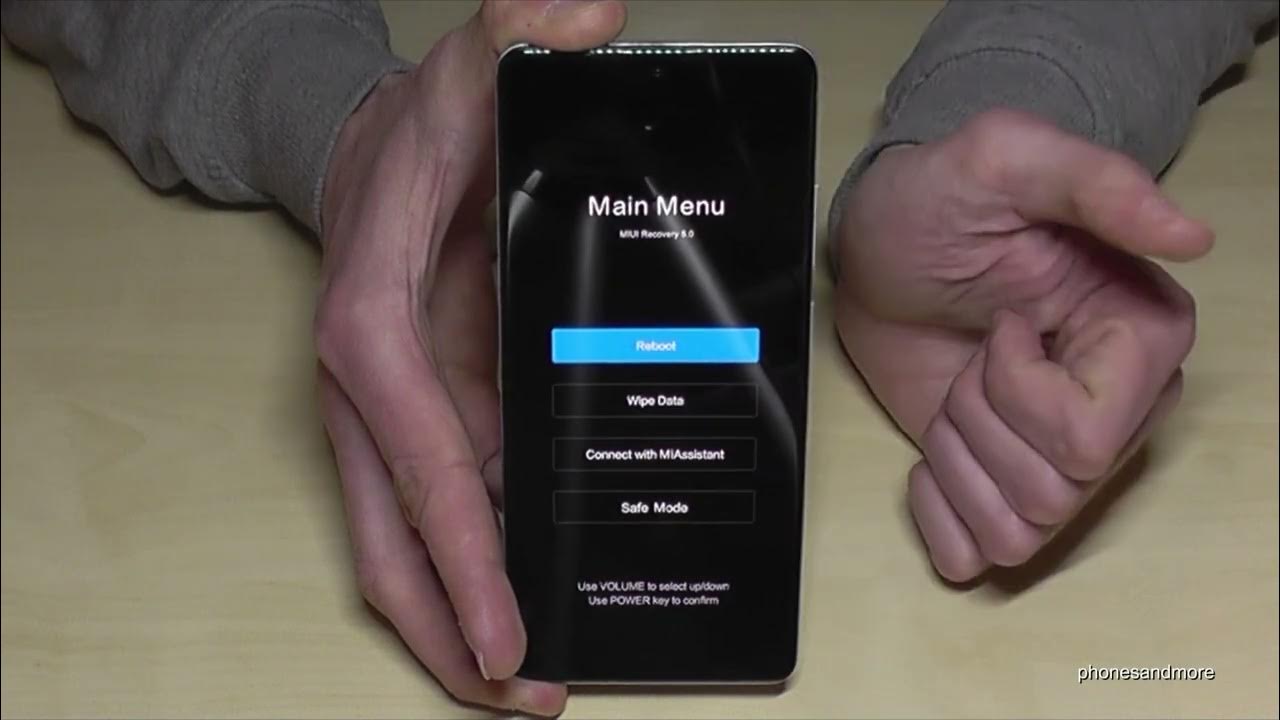 Redmi Note 12 (Pro): How to make a factory data reset (hardreset) with the buttons? - YouTube
