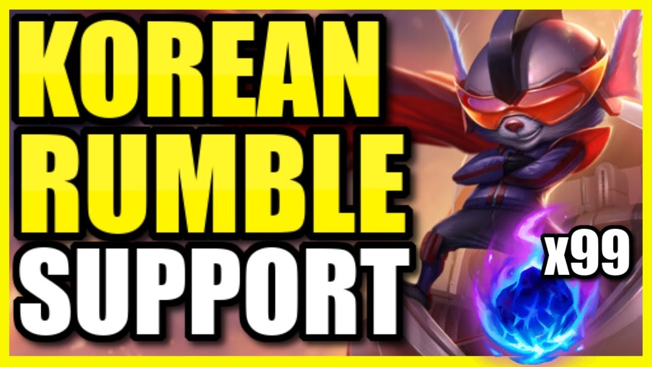 NOT EVEN THE PROS CAN BEAT THIS KOREAN RUMBLE SUPPORT THAT'S TEARING UP ...