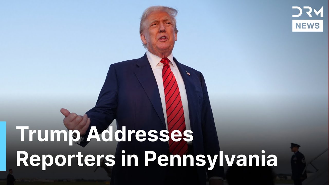 Full Presser: Trump Addresses Reporters Before Departure to Washington ...
