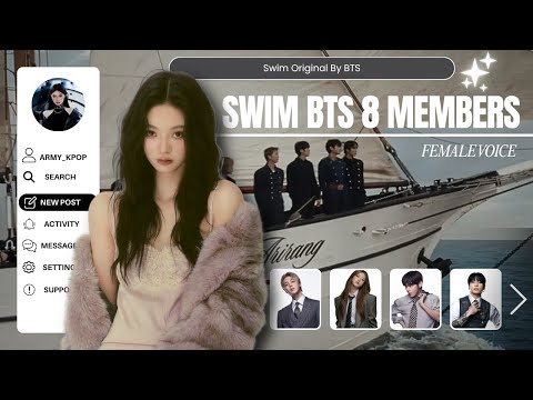 BTS (방탄소년단) 'Swim' MV | 8th Member With Female Voice | ARMY_Kpop