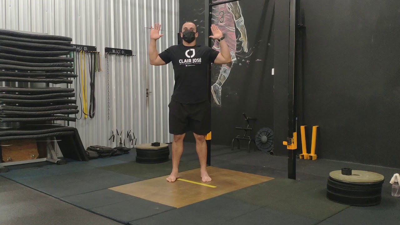 Flexão lateral tronco em pé - YouTube