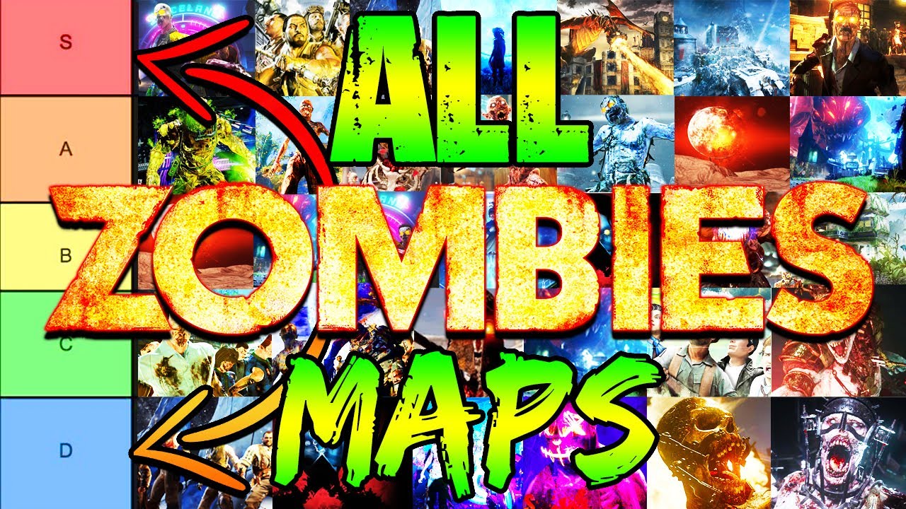 RANKING ALL 50 CALL OF DUTY: ZOMBIES MAPS (You will NOT like my list😂 ...