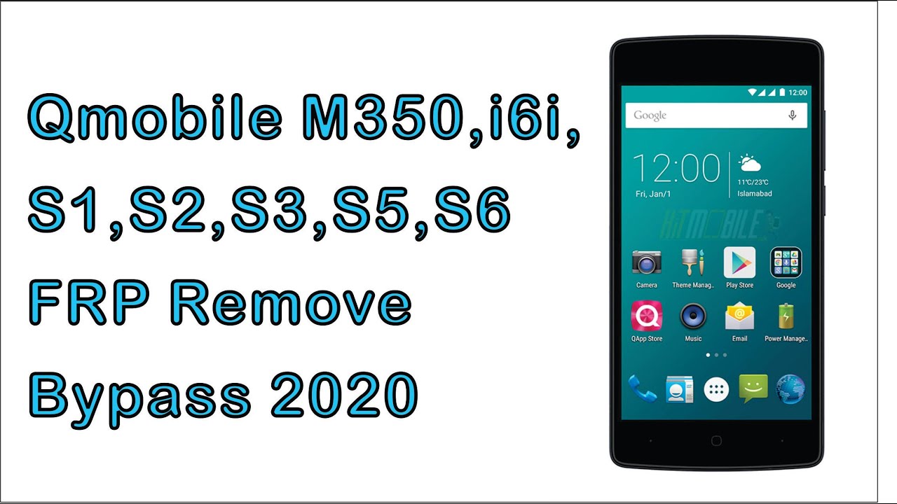 QMobile M350,i6i,S1,S2,S3,S5,S6 FRP Bypass - YouTube