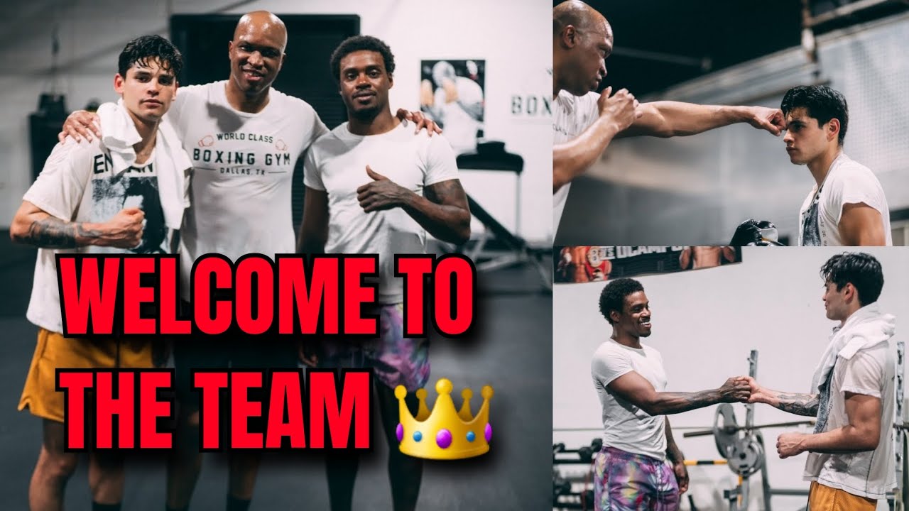 BREAKING NEWS!!! RYAN GARCIA joins TEAM DERRICK JAMES!!! - YouTube