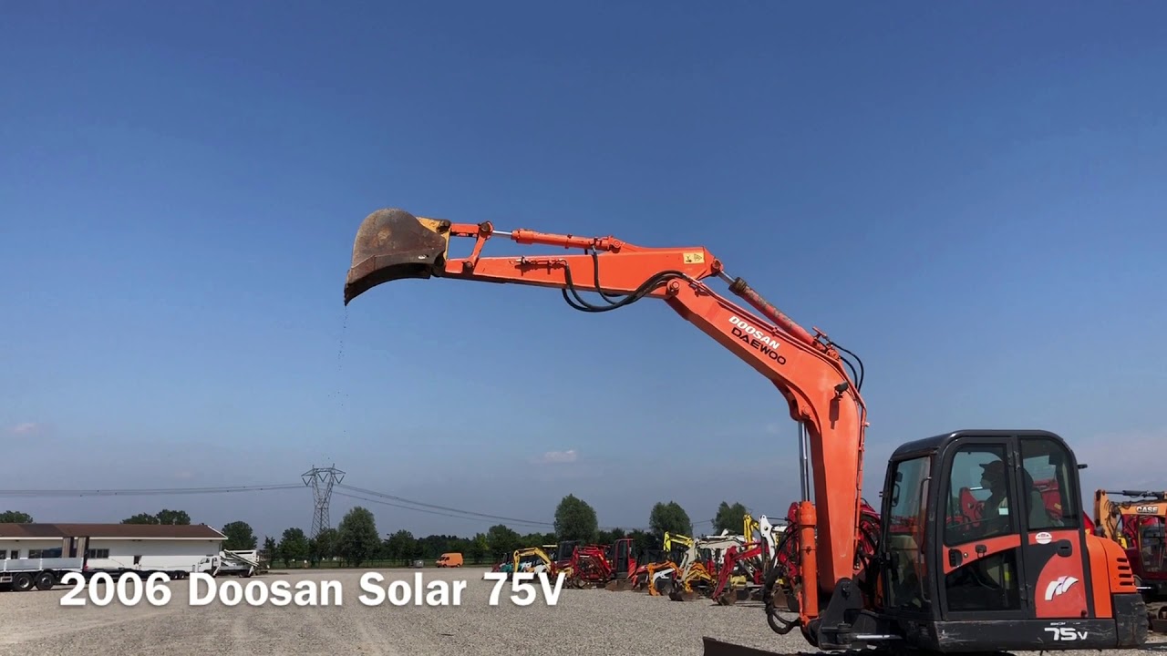 2006 Doosan Solar 75V - 28/5/2020 - Ritchie Bros. Italia - Caorso (PC ...