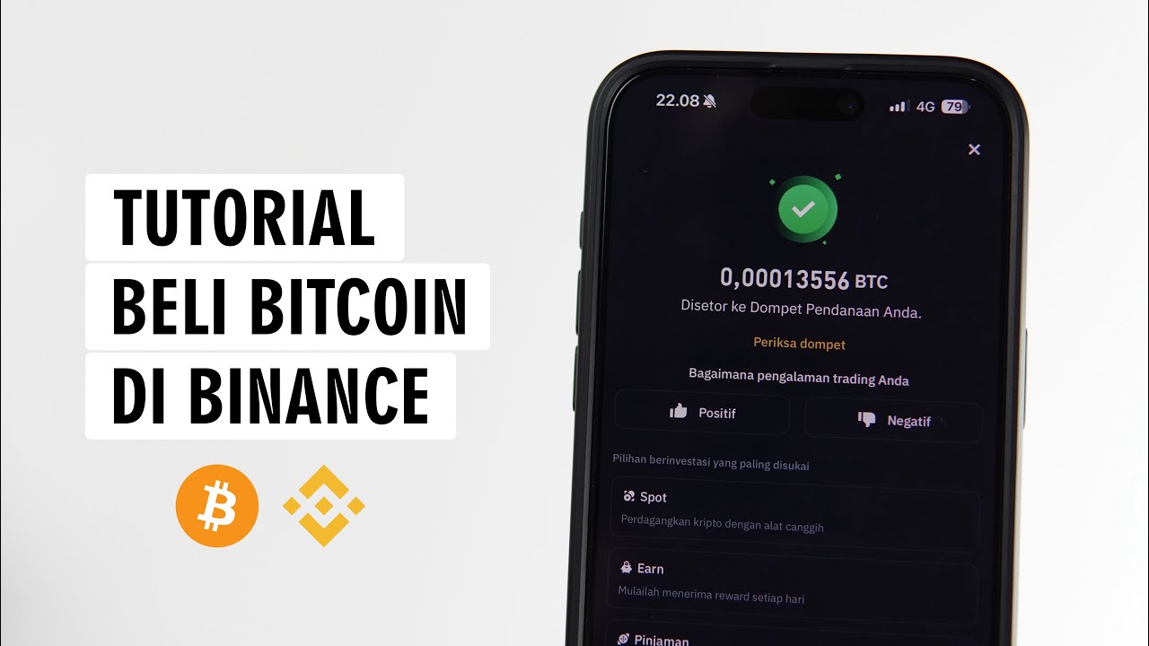 Cara Membeli Bitcoin Di Aplikasi Binance - YouTube