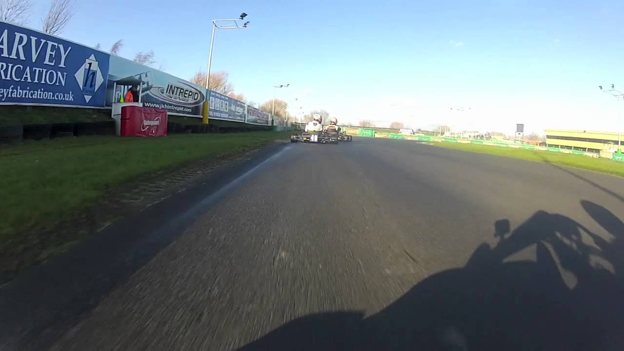 PF International PFI New Track Senior Max Rotax Test Day GoPro HD Hero ...