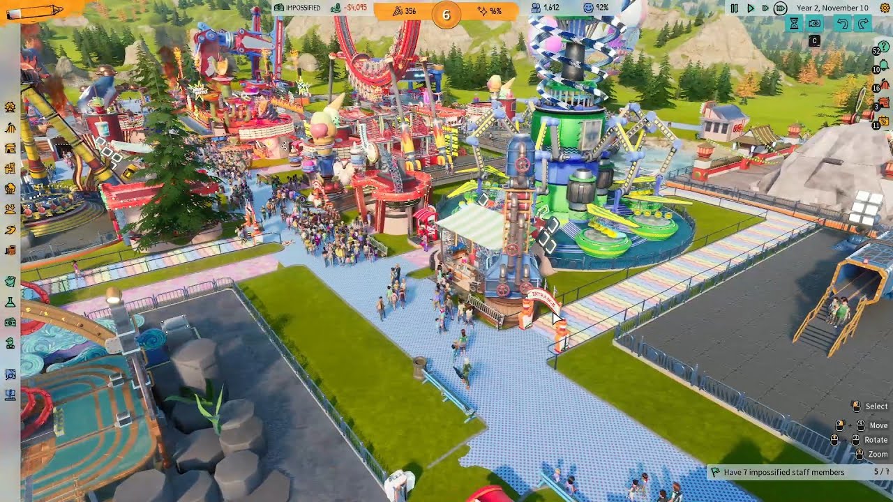 Park Beyond (PC)(English) #18 My First Sandbox Theme Park Alpine ...