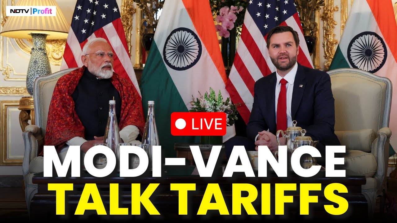 Modi Vance Meet LIVE I JD Vance India Visit LIVE I JD Vance LIVE I PM ...