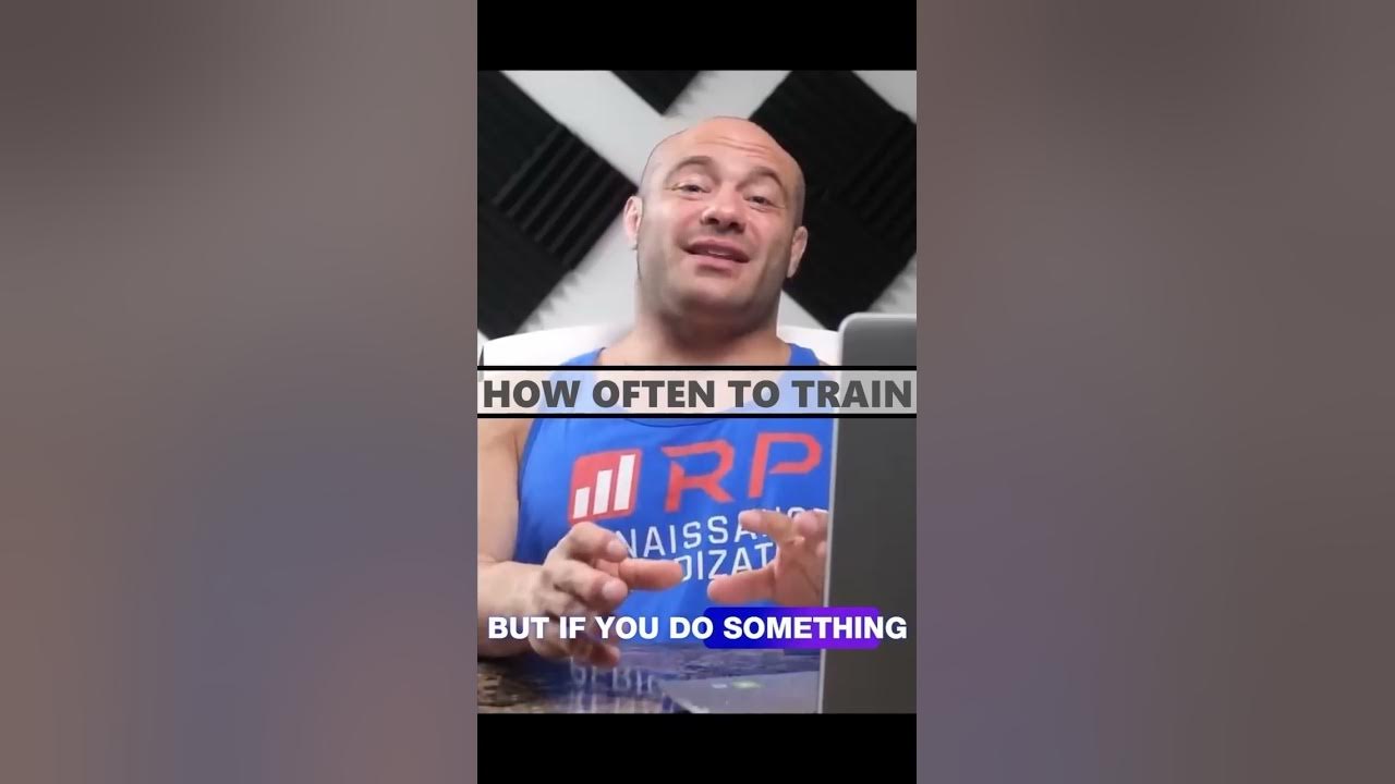 How often should you train - YouTube