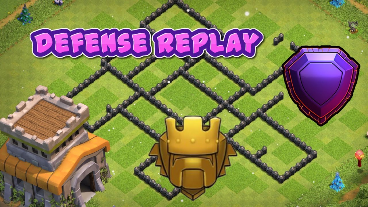 || Best Th8 Trophy Pushing Base (w/Defence Replay) || Th6 - 8 || - YouTube
