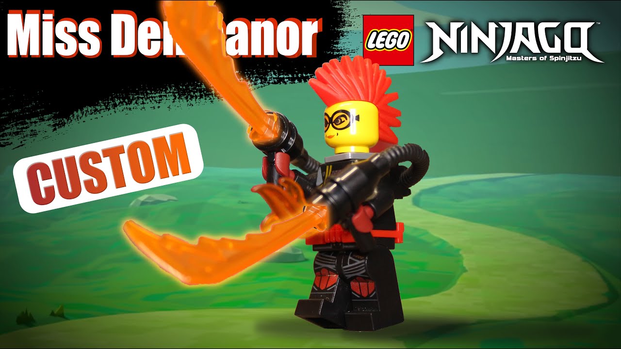 Miss Demeanor How to build- Ninjago - YouTube