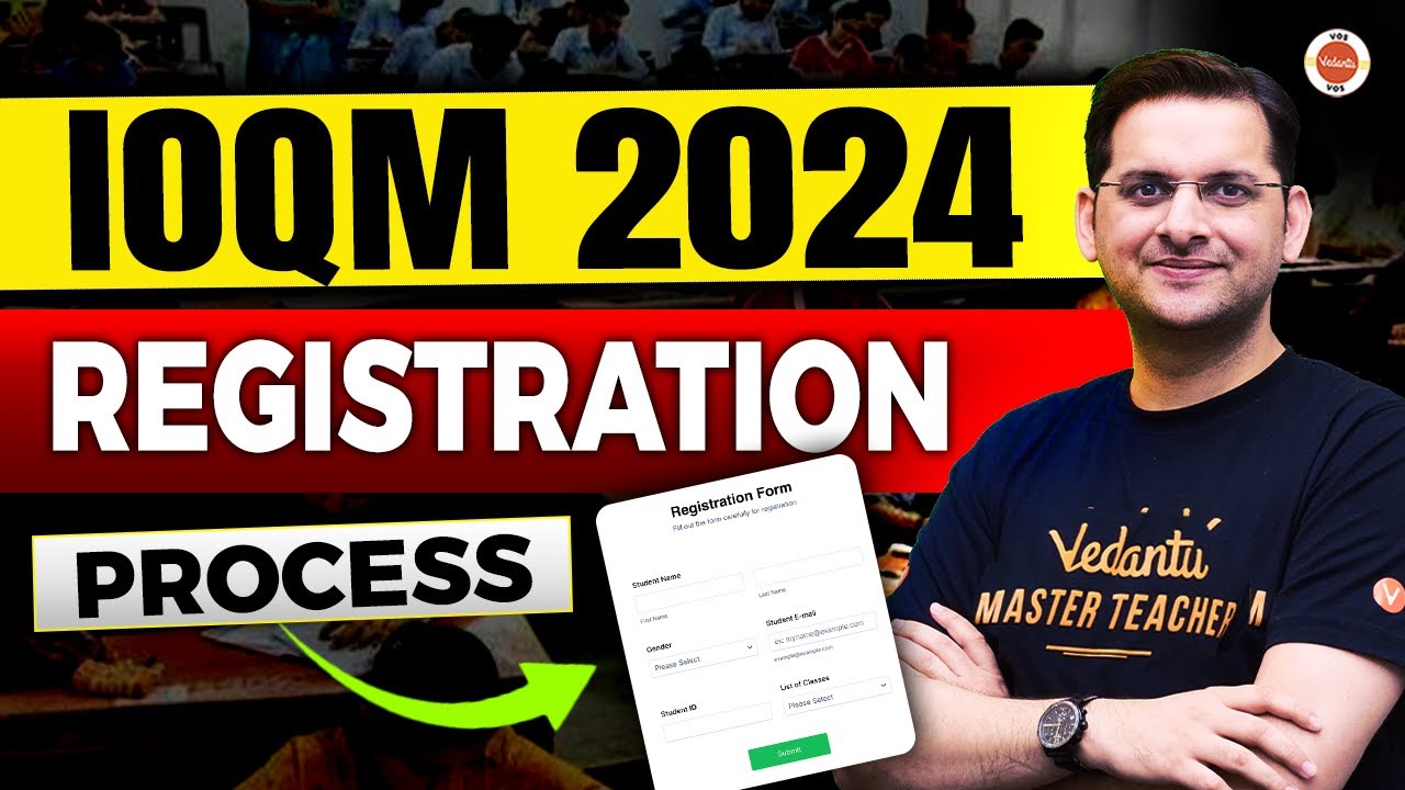 IOQM 2024 - REGISTRATION PROCESS | Maths Olympiad | Abhay Sir | VOS ...