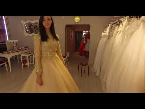 işlemeli Dantelli , somon , kabarık , dantelli etek , hayal tül etek ,tesettürlü, nişanlık modeli 3