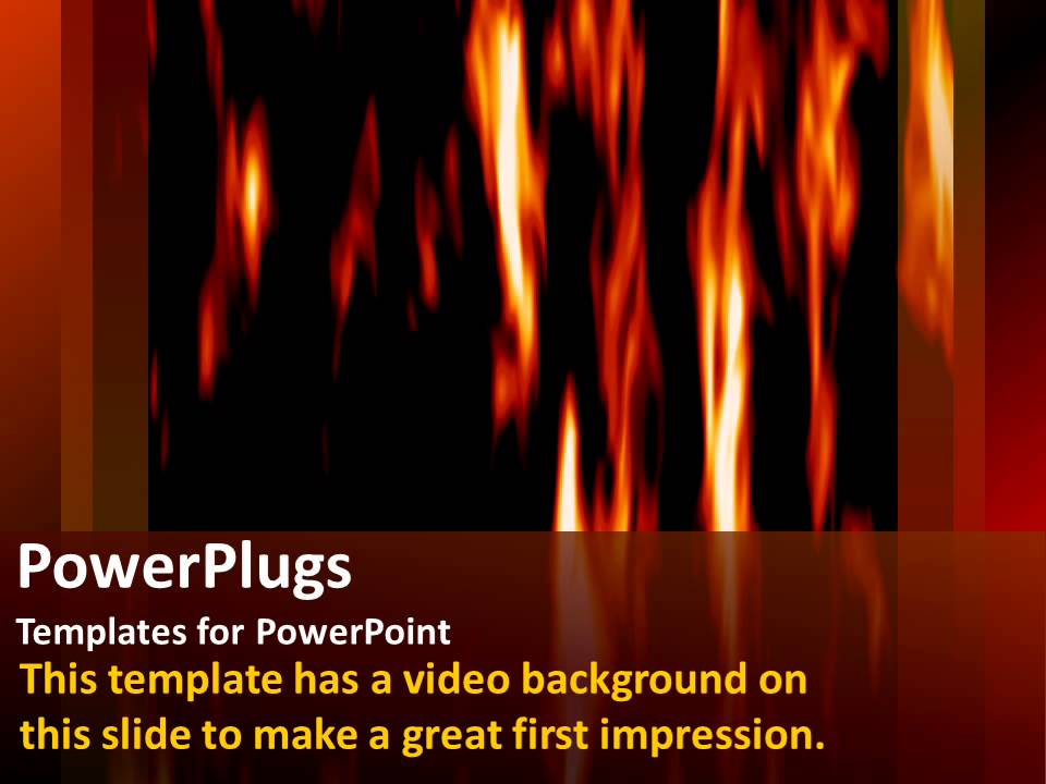 Fire_bg_co_02 CrystalGraphics.com PowerPoint Video Enhanced Templates ...