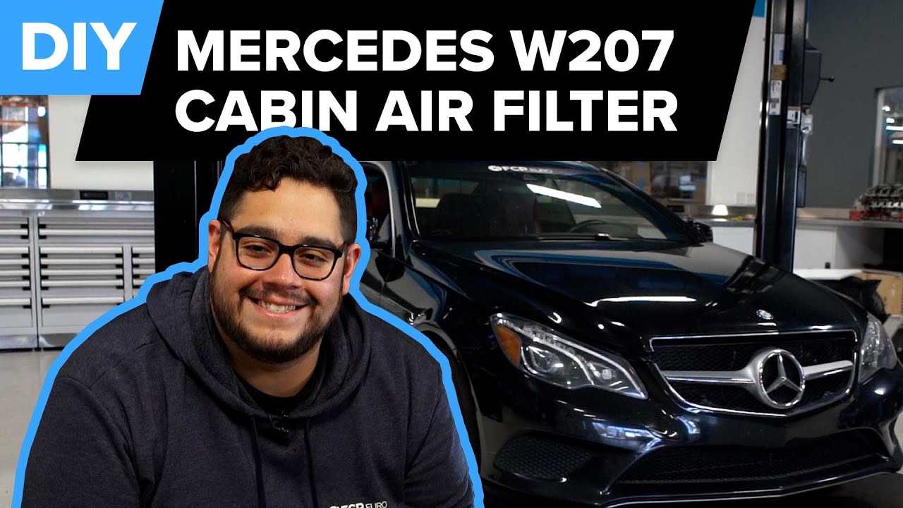 Mercedes-Benz E350 Cabin Air Filter Replacement DIY (2010-2016 Mercedes ...