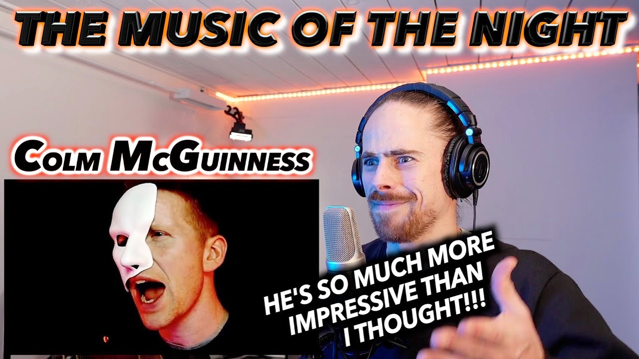 Colm McGuinness - 'The Music of the Night' (Phantom of the Opera Cover ...