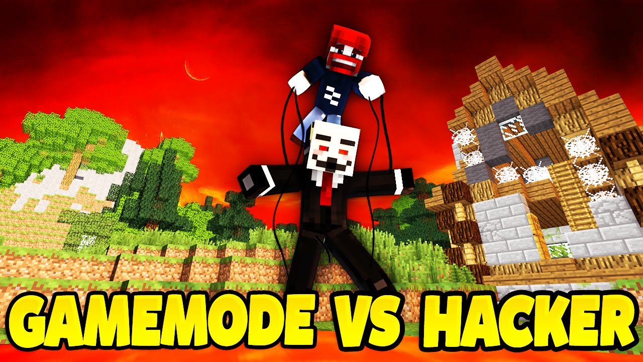 LUSTIGEN HACKER VERARSCHT - Minecraft GAMEMODE vs HACKER - YouTube