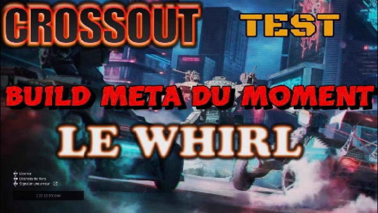 CROSSOUT BUILD META WHIRL - YouTube