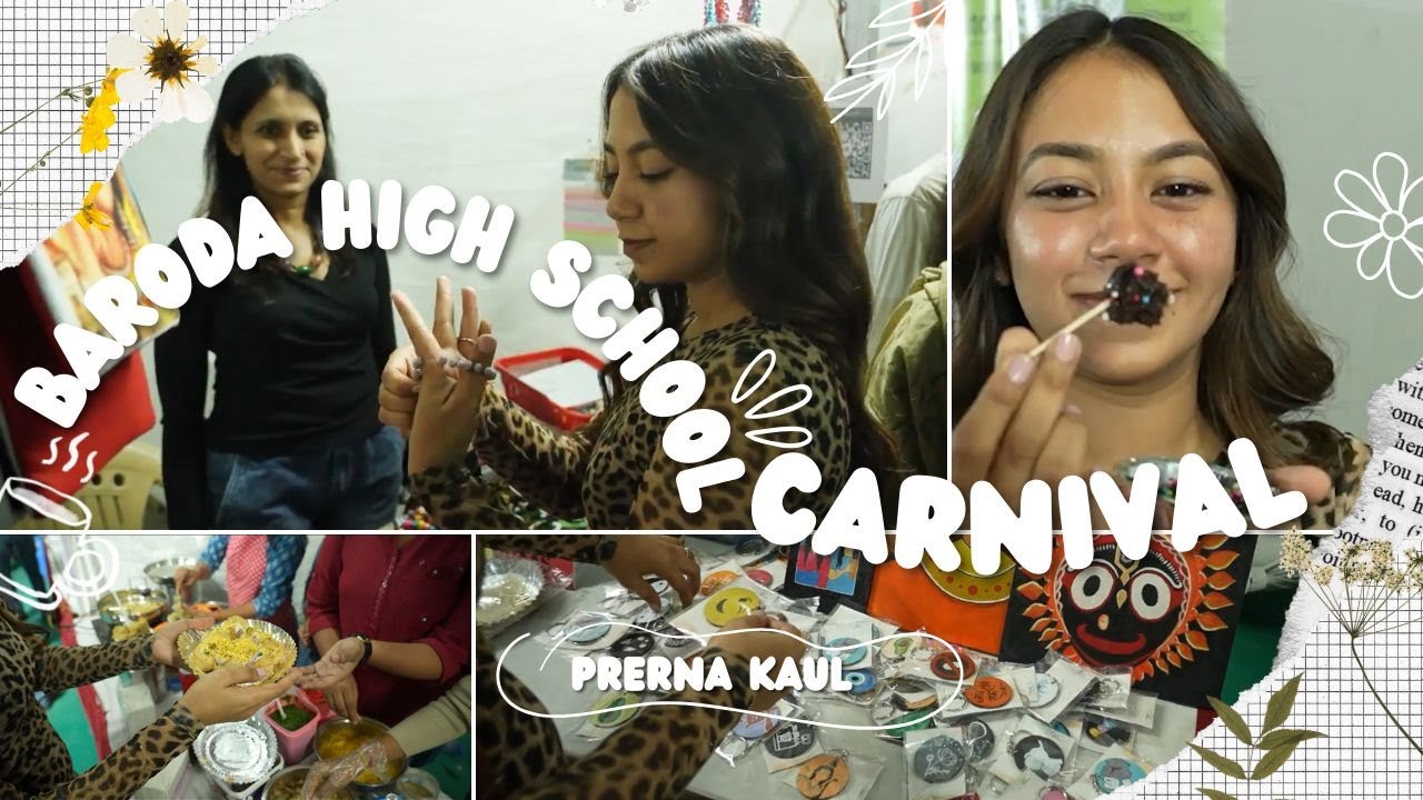 | BARODA HIGH SCHOOL CARNIVAL Extravaganza🎠🎡🎪 A Day of Joy! || PRERNA ...