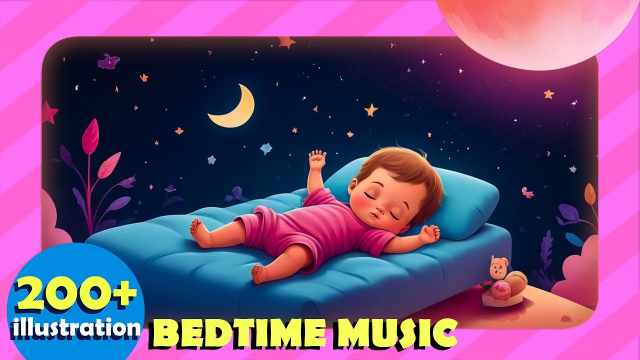 🌙 BABİES FALL ASLEEP İN 5 MİNUTE, BABY GO TO SLEEP LULLABY 4K 1hour ...