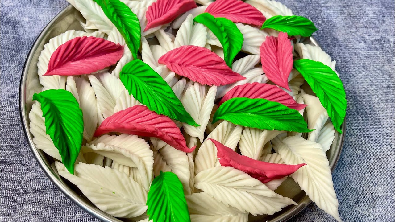 চালতা পাতা পিঠা রেসিপি | Ful Pitha / Pata Pitha / Nokshi Pitha Recipe ...