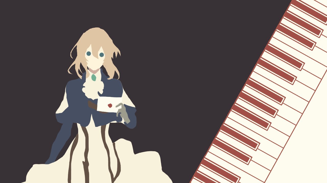 【Violet Evergarden ED】 - 「Michishirube」 (Piano Cover + Sheets Link ...