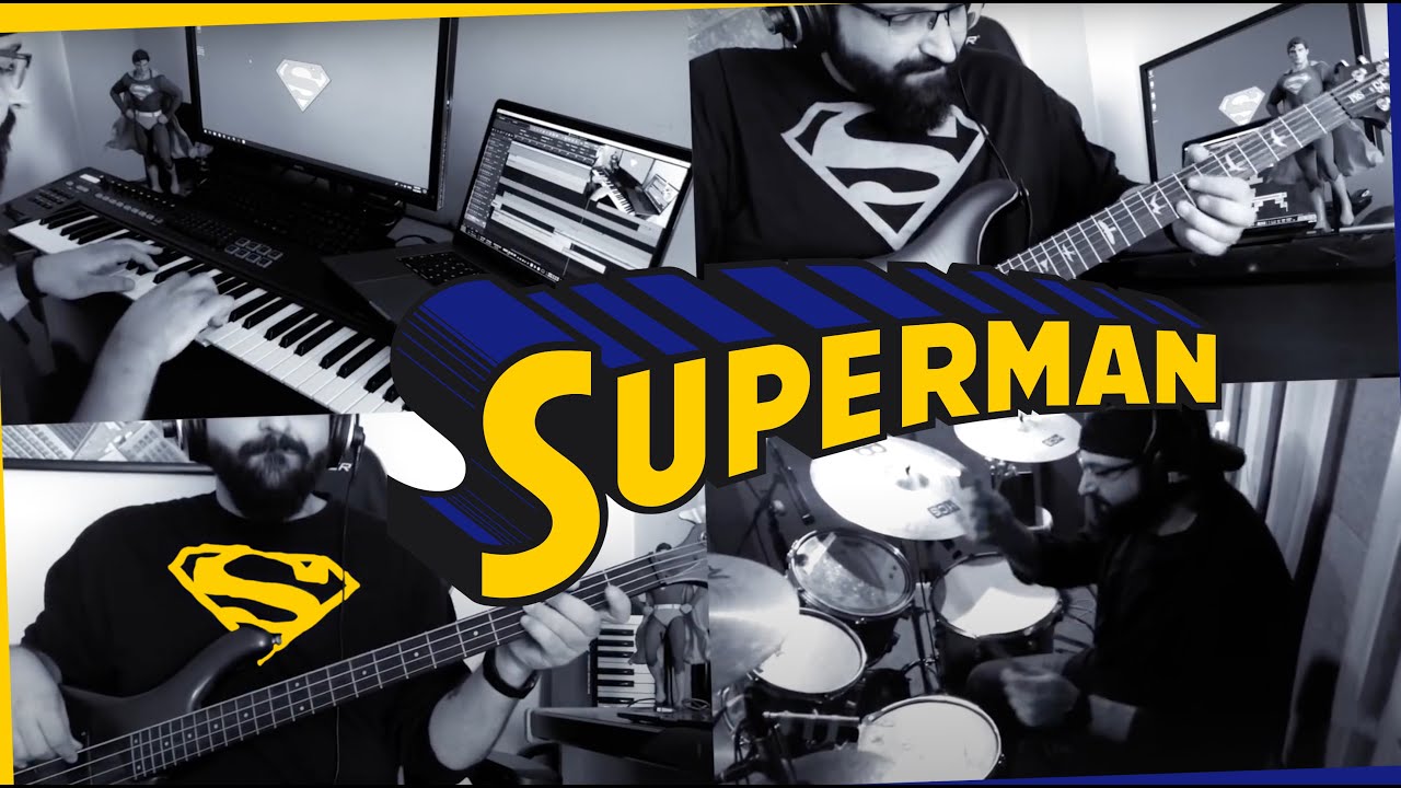 A one man rock cover of the Superman theme song! - YouTube