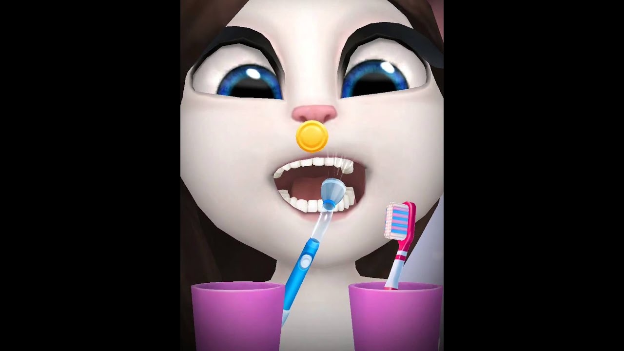 Gameplay do jogo Minha Talking Angela - YouTube