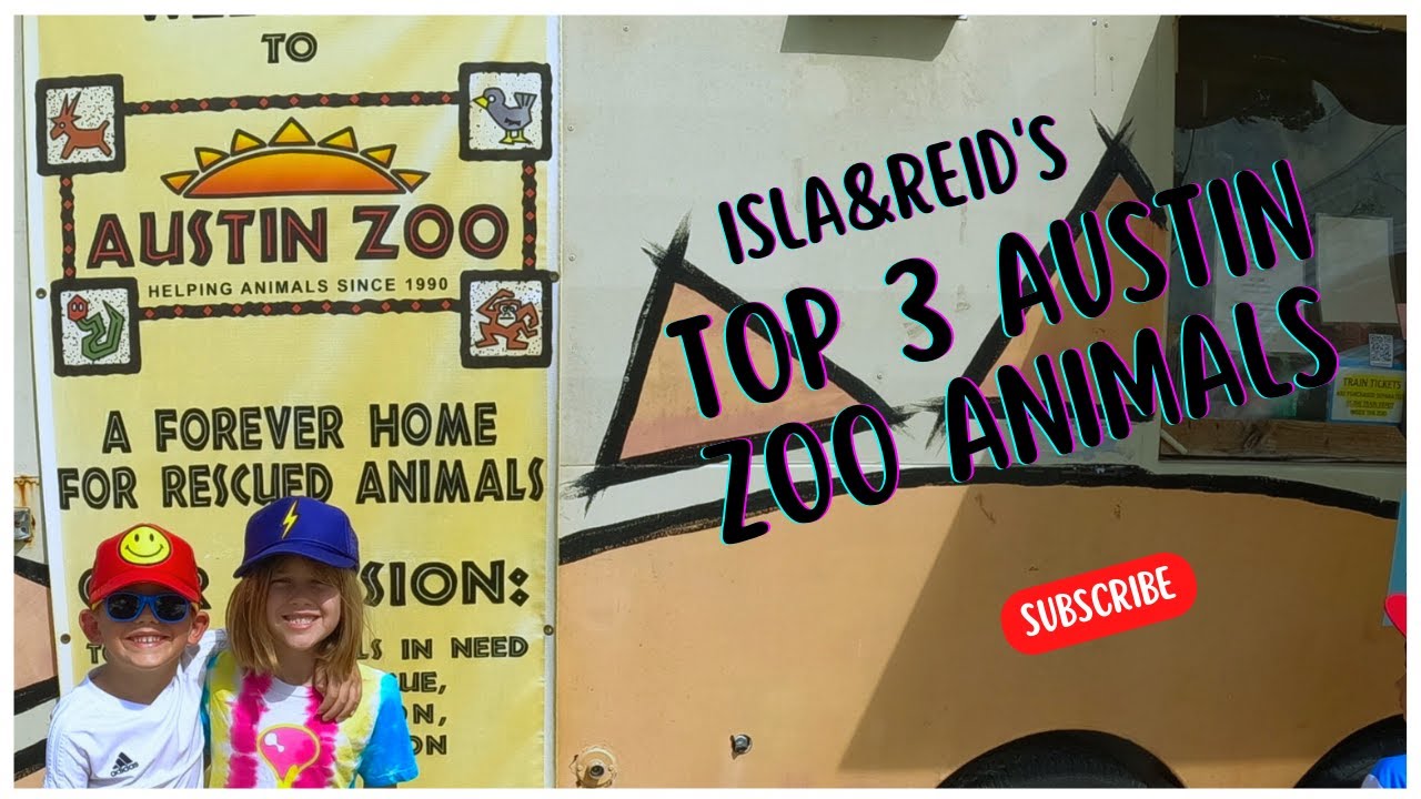 Isla&Reid's Top 3 Austin Zoo Animals - YouTube