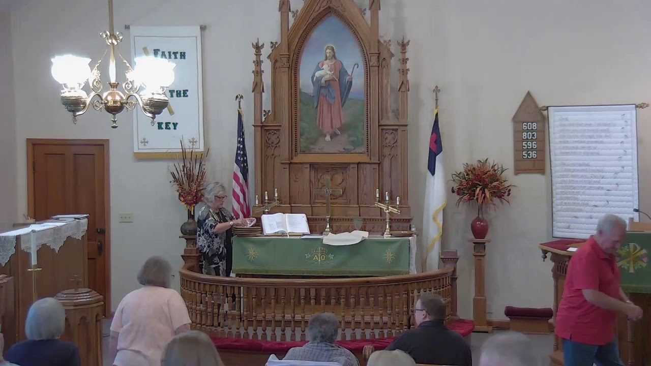 2023/10/01 Springdale Lutheran Sunday Service | The Eighteenth Sunday ...