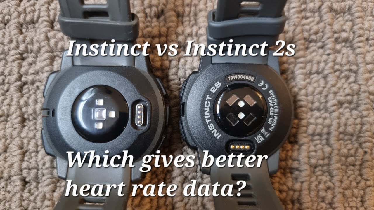 Garmin Instinct vs Garmin Instinct 2s - YouTube