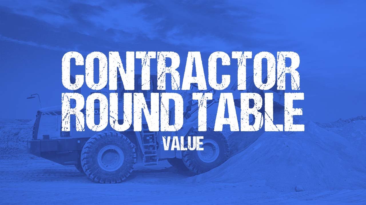 Contractor Round Table: Value - Tampa General Contractors - YouTube
