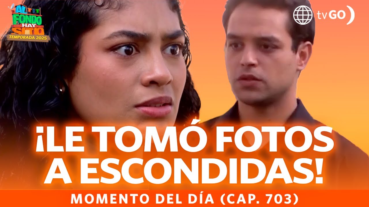 Al Fondo Hay Sitio 12: July descubrió que Cristóbal le tomaba fotos (Capítulo n° 703) - YouTube