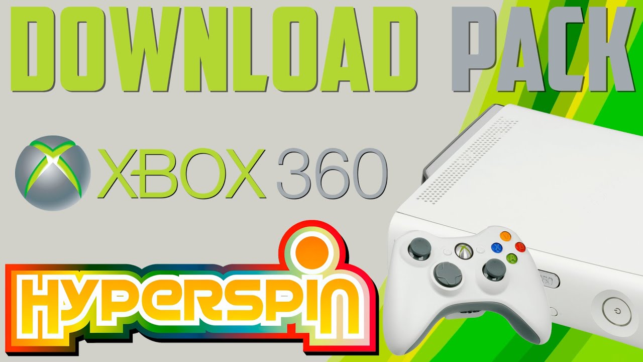 PACK HYPERSPIN MICROSOFT XBOX 360 - YouTube