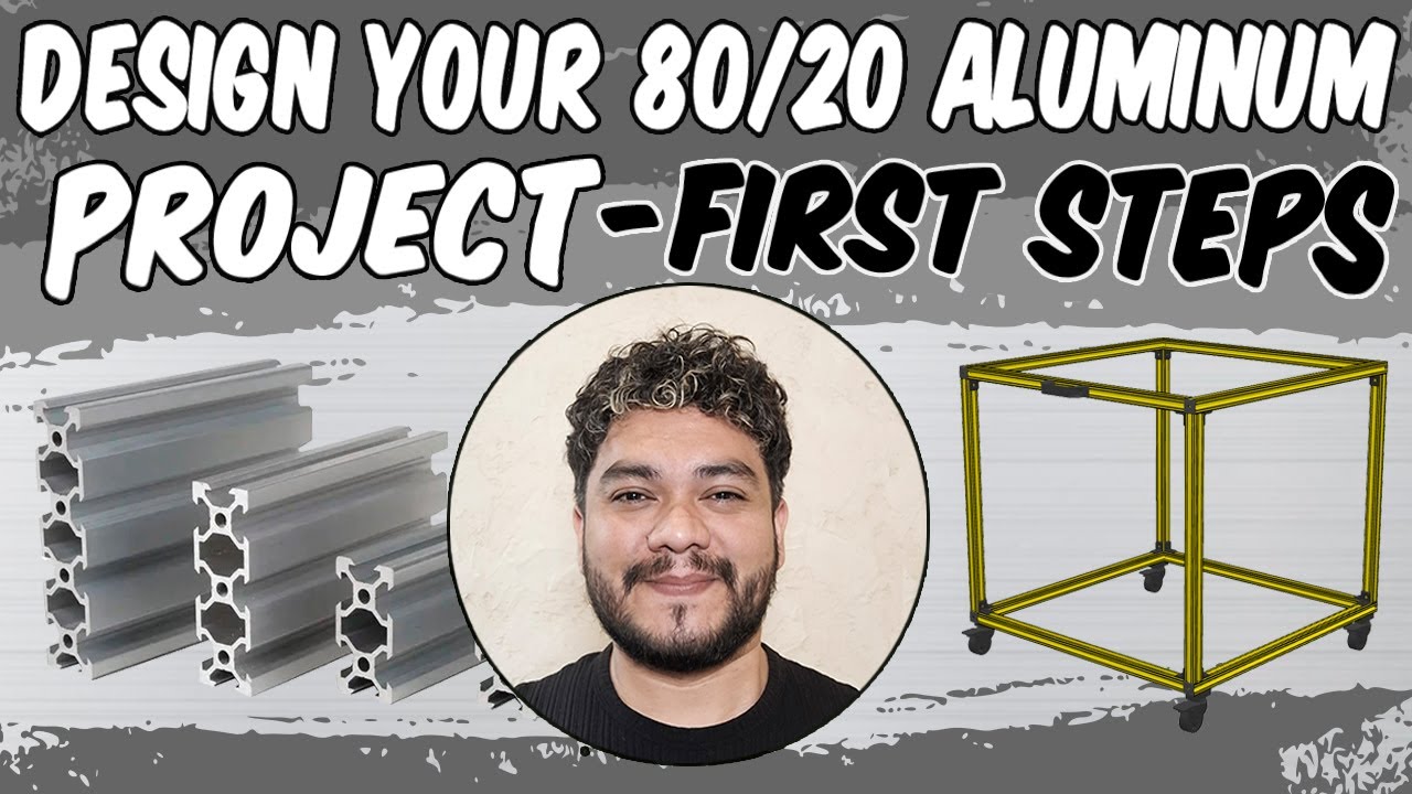 First Steps | Design Your 80/20 Aluminum Project | Crafty Amigo ...