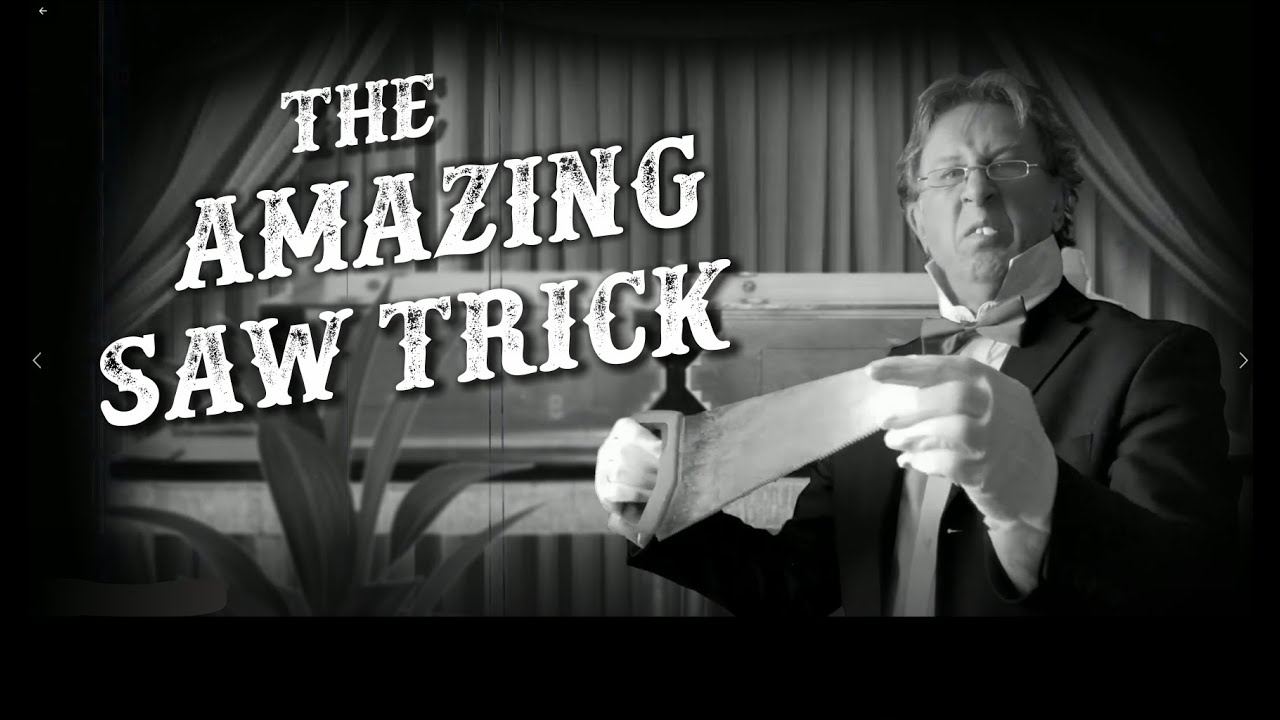 The incredible Sawing in Half Trick - YouTube