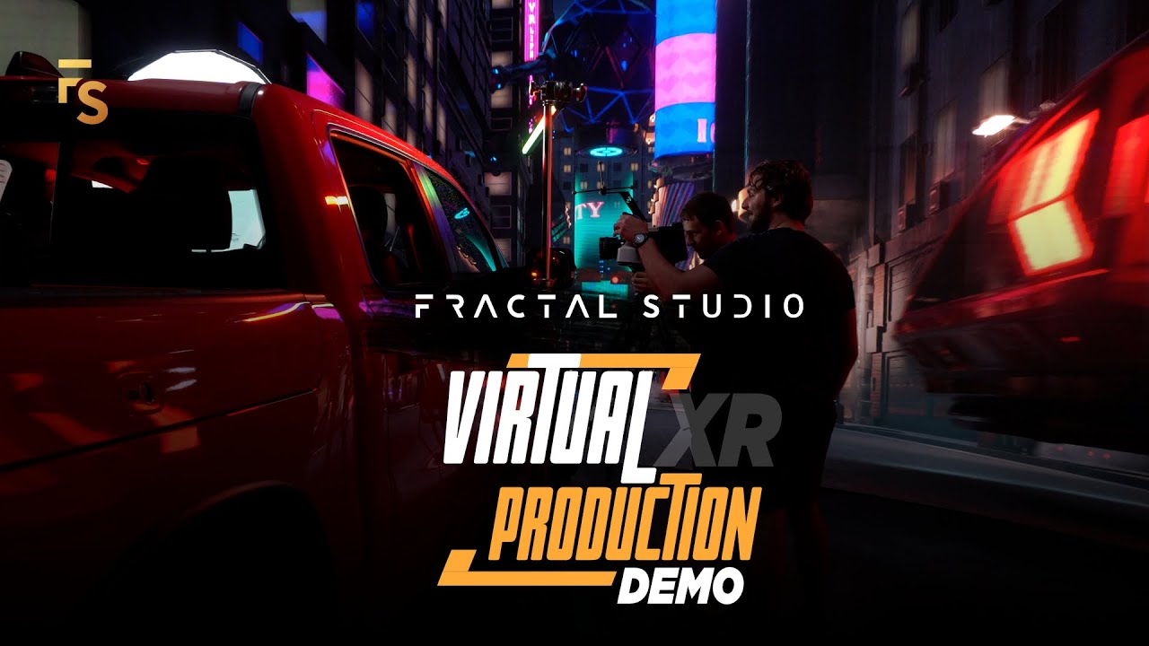 FRACTAL STUDIO Virtual Production (XR) Demo - YouTube
