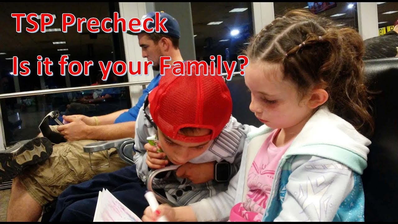 TSA PreCheck...With Kids...is it Worth it for your Family trip? - YouTube